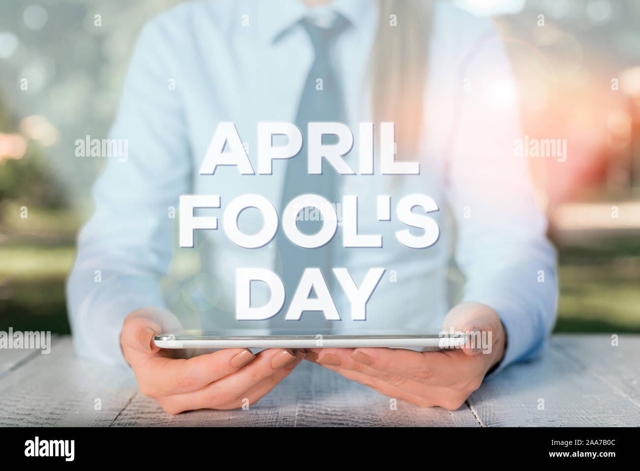 Handwriting text writing April Fool S Day. Conceptual photo Practical ...