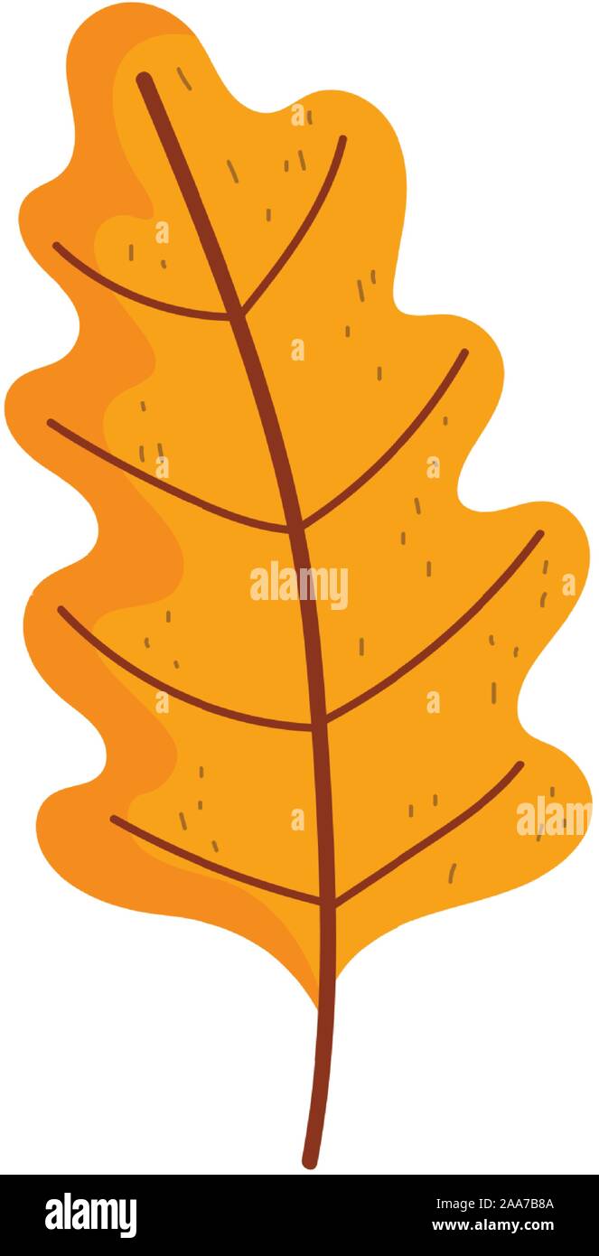 leaf foliage nature on white background vector illustration Stock ...