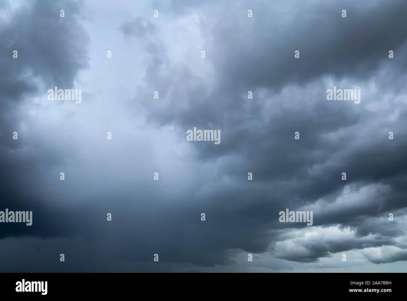Dark dramatic sky and clouds. Background for death and sad concept ...