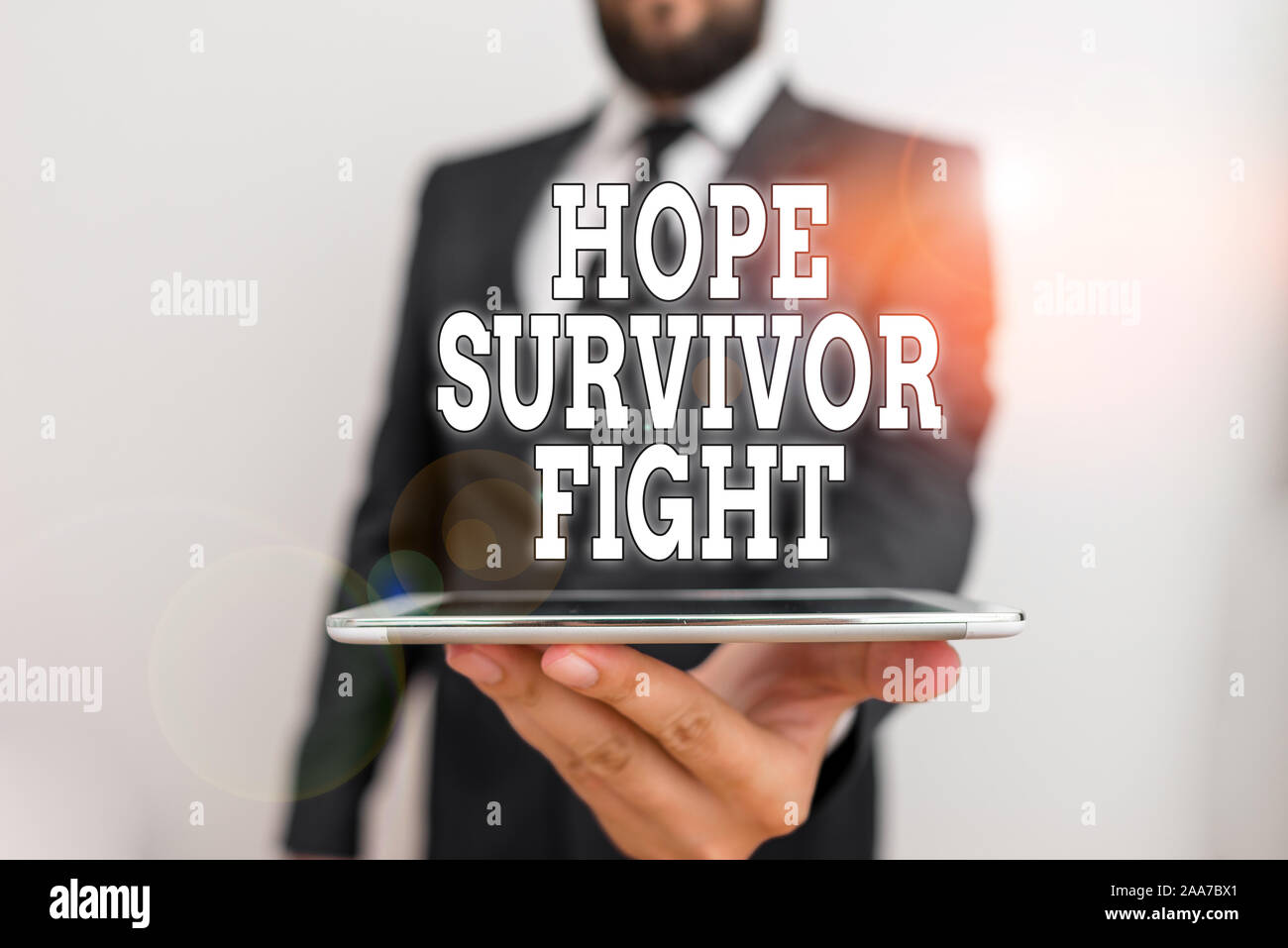Word writing text Hope Survivor Fight. Business photo showcasing stand ... Word writing text Hope Survivor Fight. Business photo showcasing stand ...