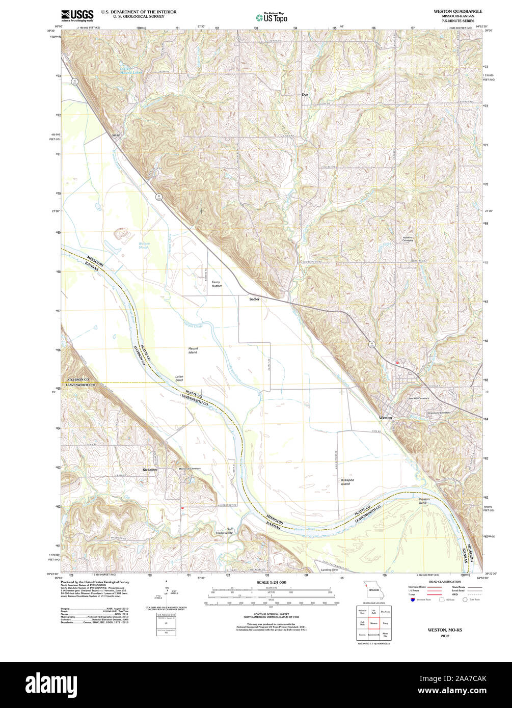 Weston map Cut Out Stock Images & Pictures - Alamy