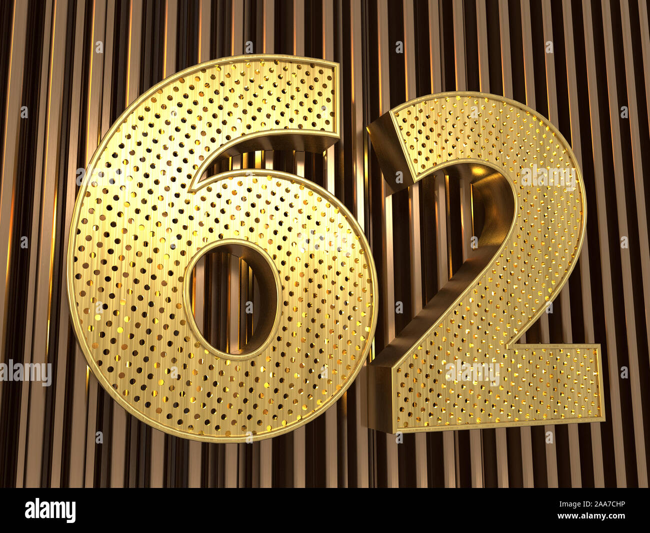 Number 62 High Resolution Stock Photography and Images - Alamy