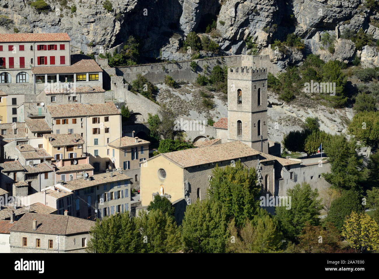 Entrevaux Cathedral (1609-1630) of Notre-Dame-de-l'Assomption Entrevaux ...