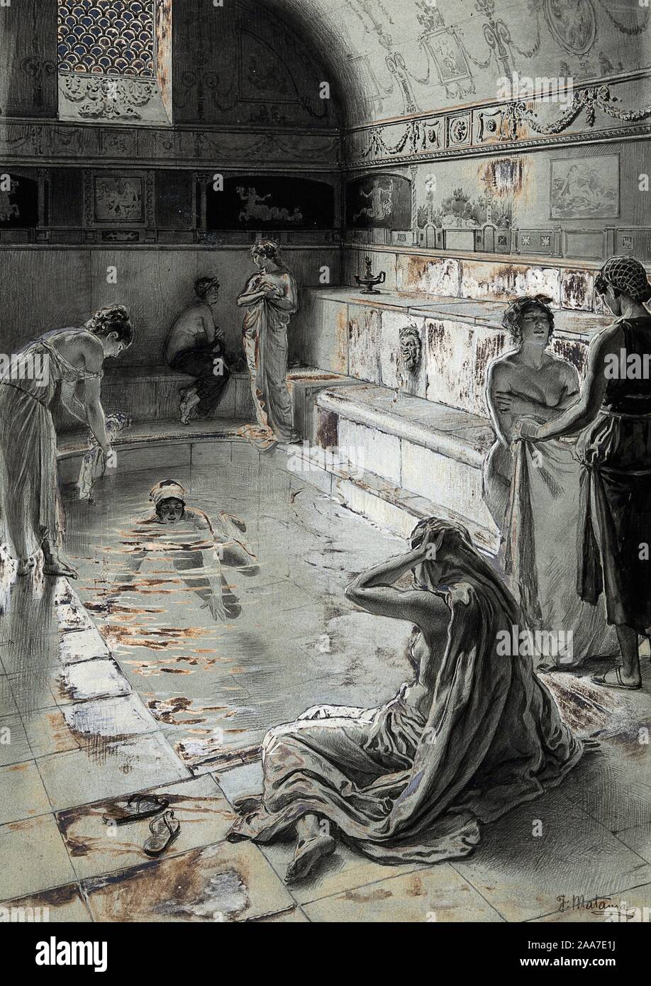 Ancient Roman Women High Resolution Stock Photography and Images - Alamy