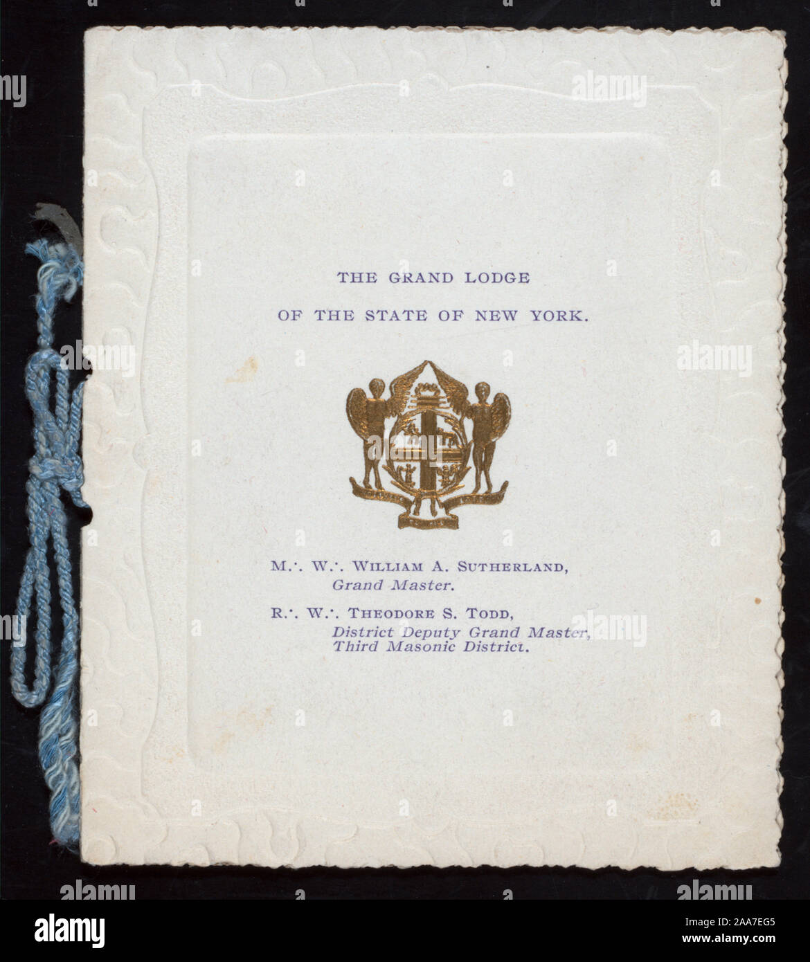 MASONIC ORGANIZATION;FRENCH MENU;NAMES LISTED; CENTENIAL ANNIVERSARY ...