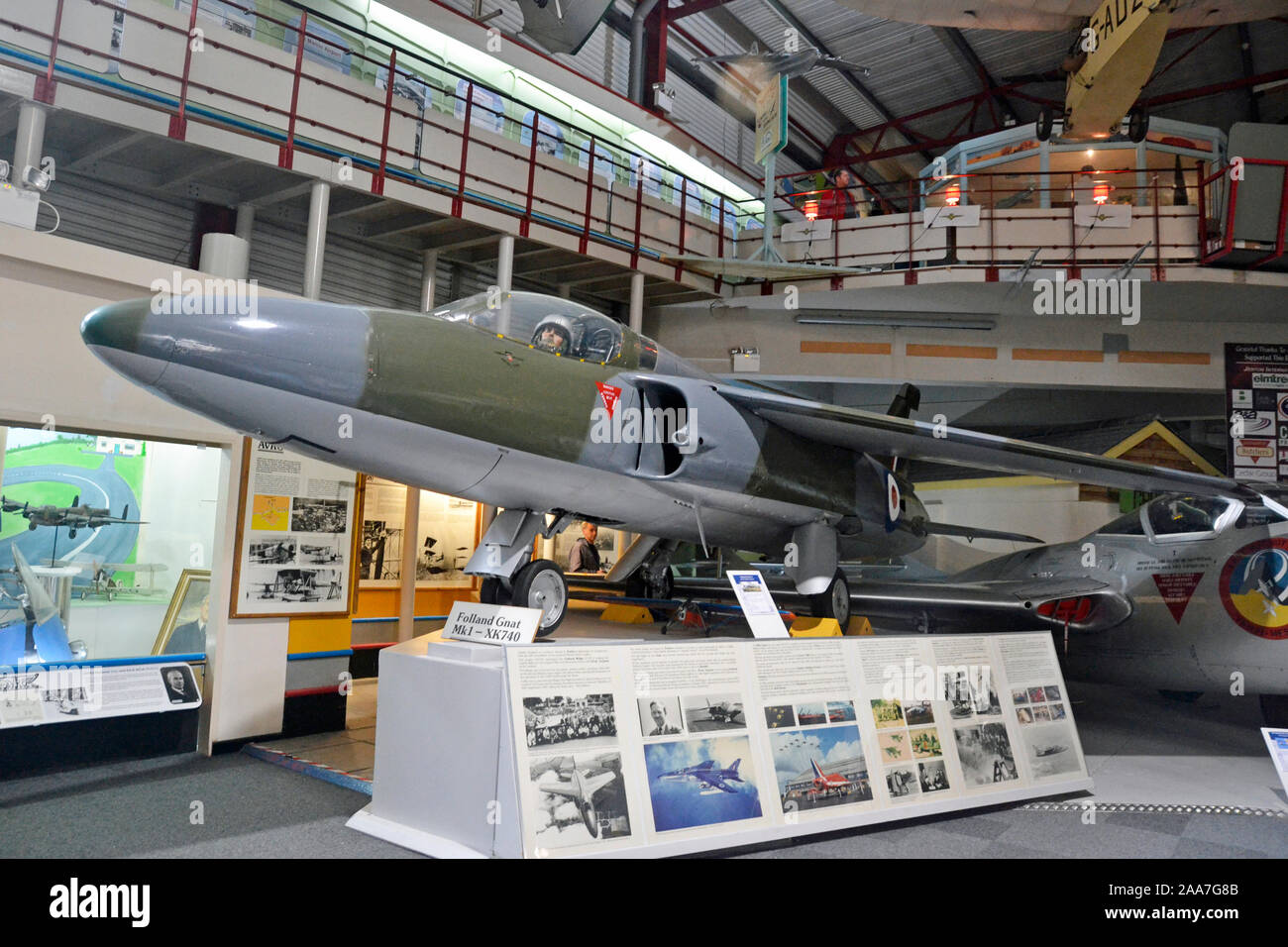 Folland gnat aircraft hi-res stock photography and images - Alamy