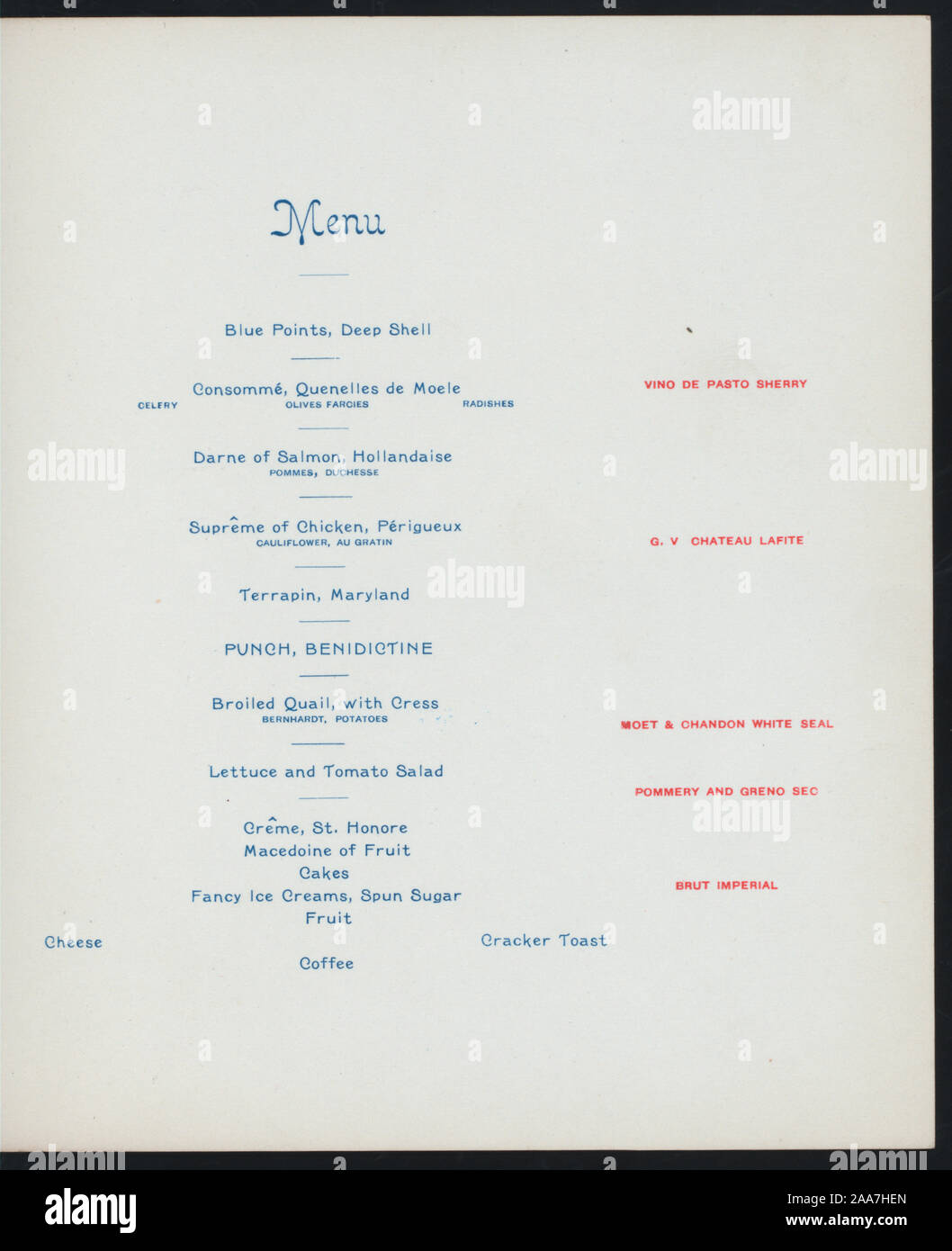 WINES SERVED; COMPLIMENTARY BANQUET [held by] THE COLORADO KNIGHTS ...