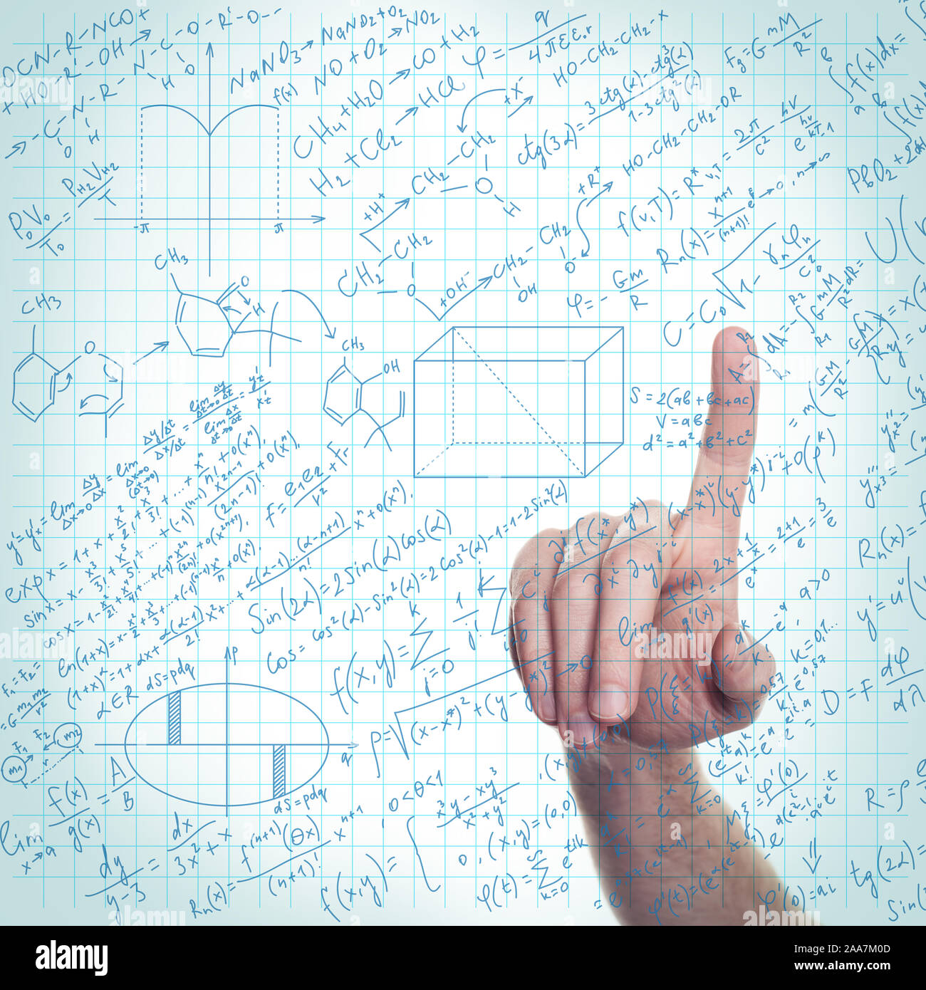 Adult hand up question hi-res stock photography and images - Alamy