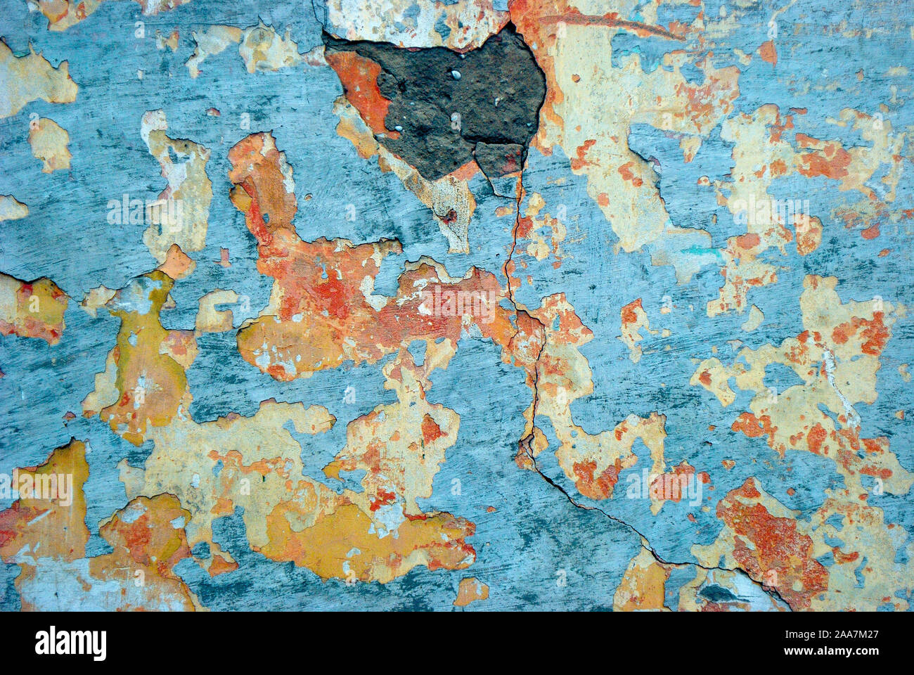 green mortar background texture, green wall, crack mortar, crack wall ...