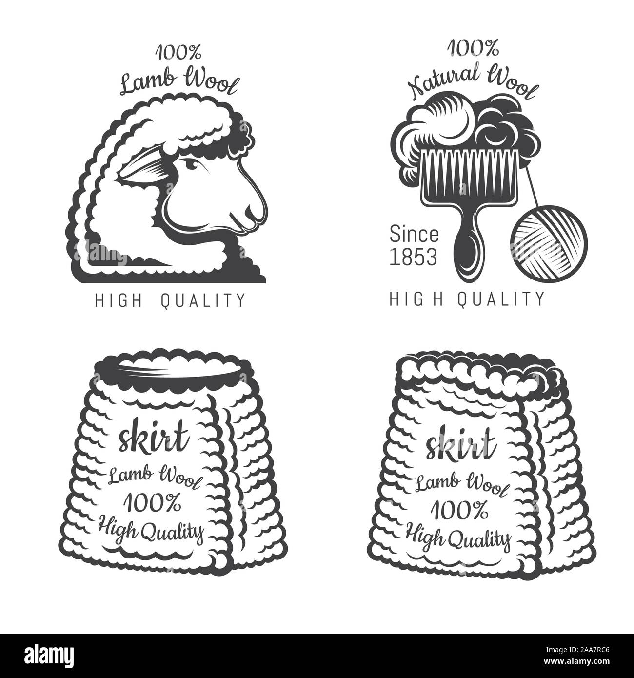 Tweed shop Stock Vector Images - Alamy