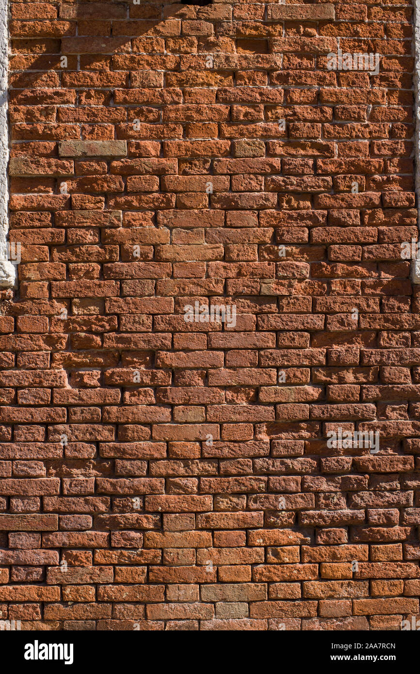 Interesting brick wall background Stock Photo - Alamy