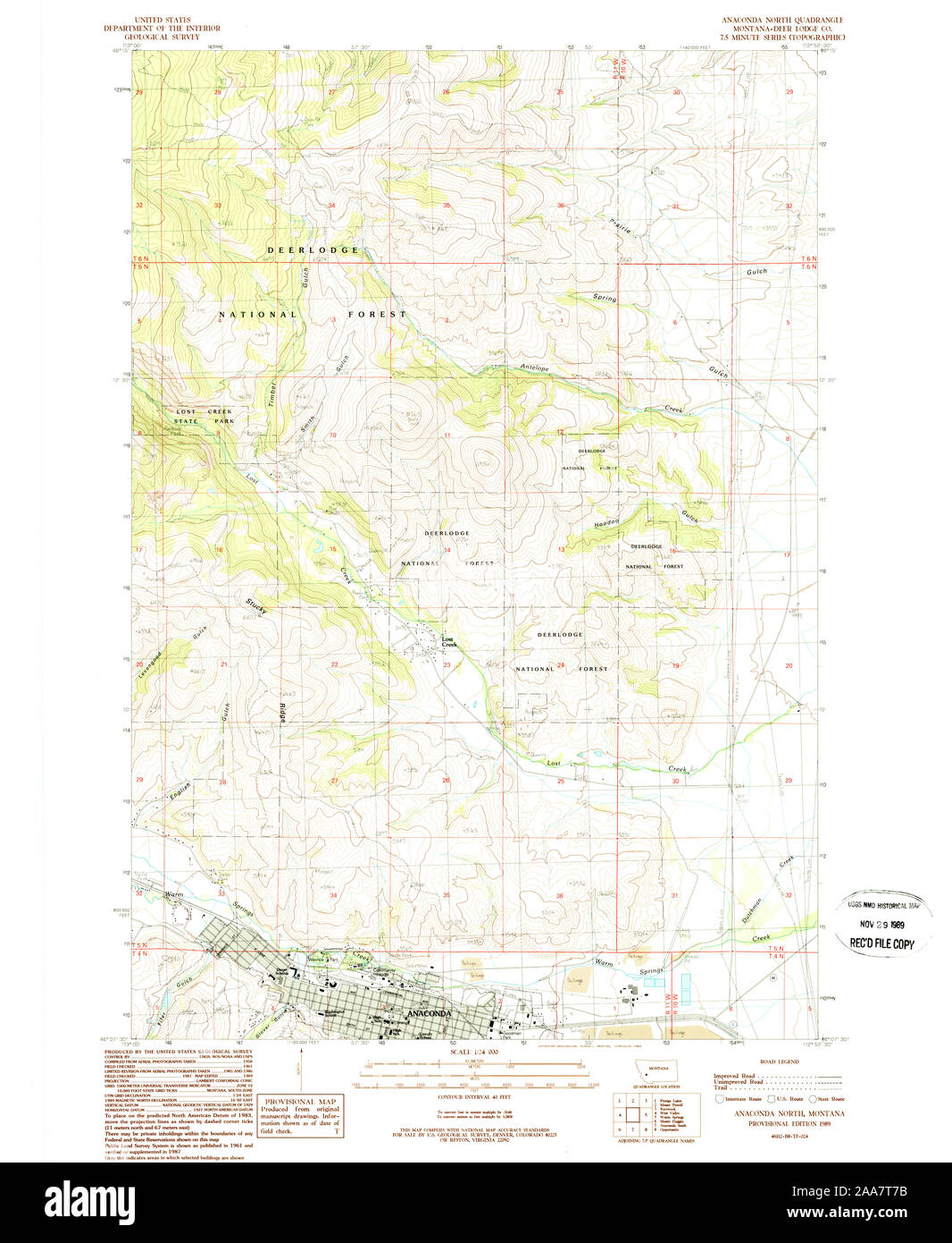 Map of anaconda hi-res stock photography and images - Alamy