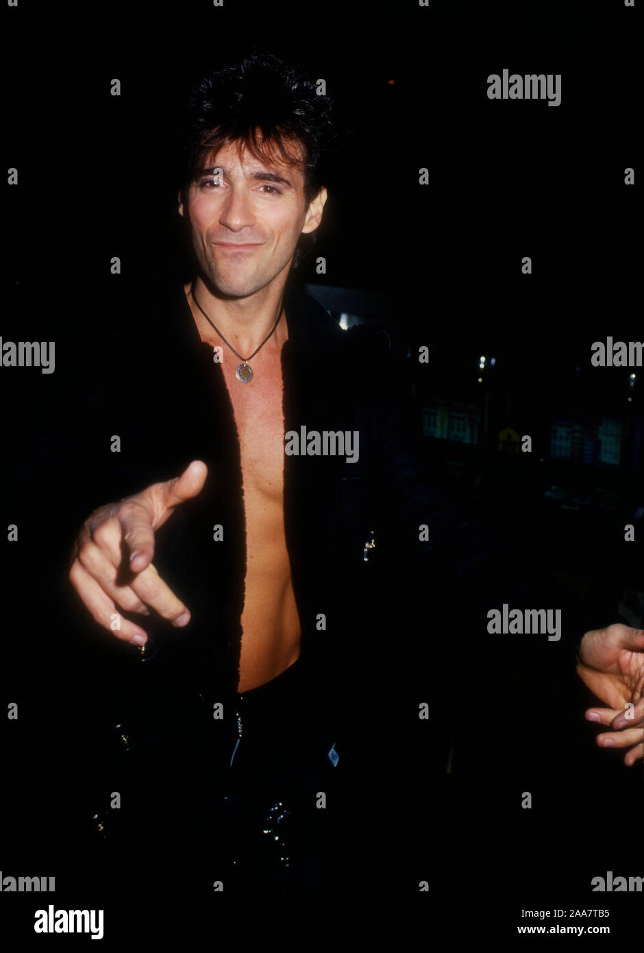 Las Vegas, Nevada, USA 10th March 1995 Musician Warren Cuccurullo of ...