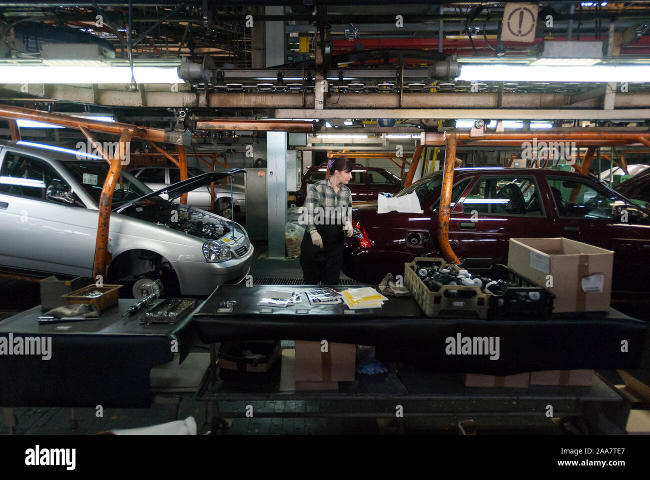 Lada cars hi-res stock photography and images - Alamy