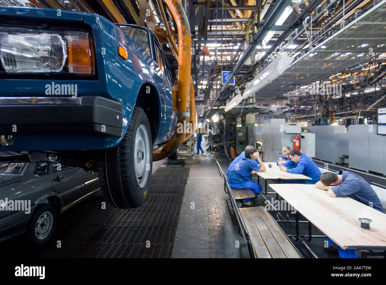 Lada vesta hi-res stock photography and images - Alamy