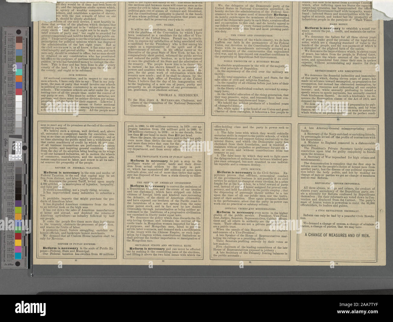 Printed election materials hi-res stock photography and images - Alamy