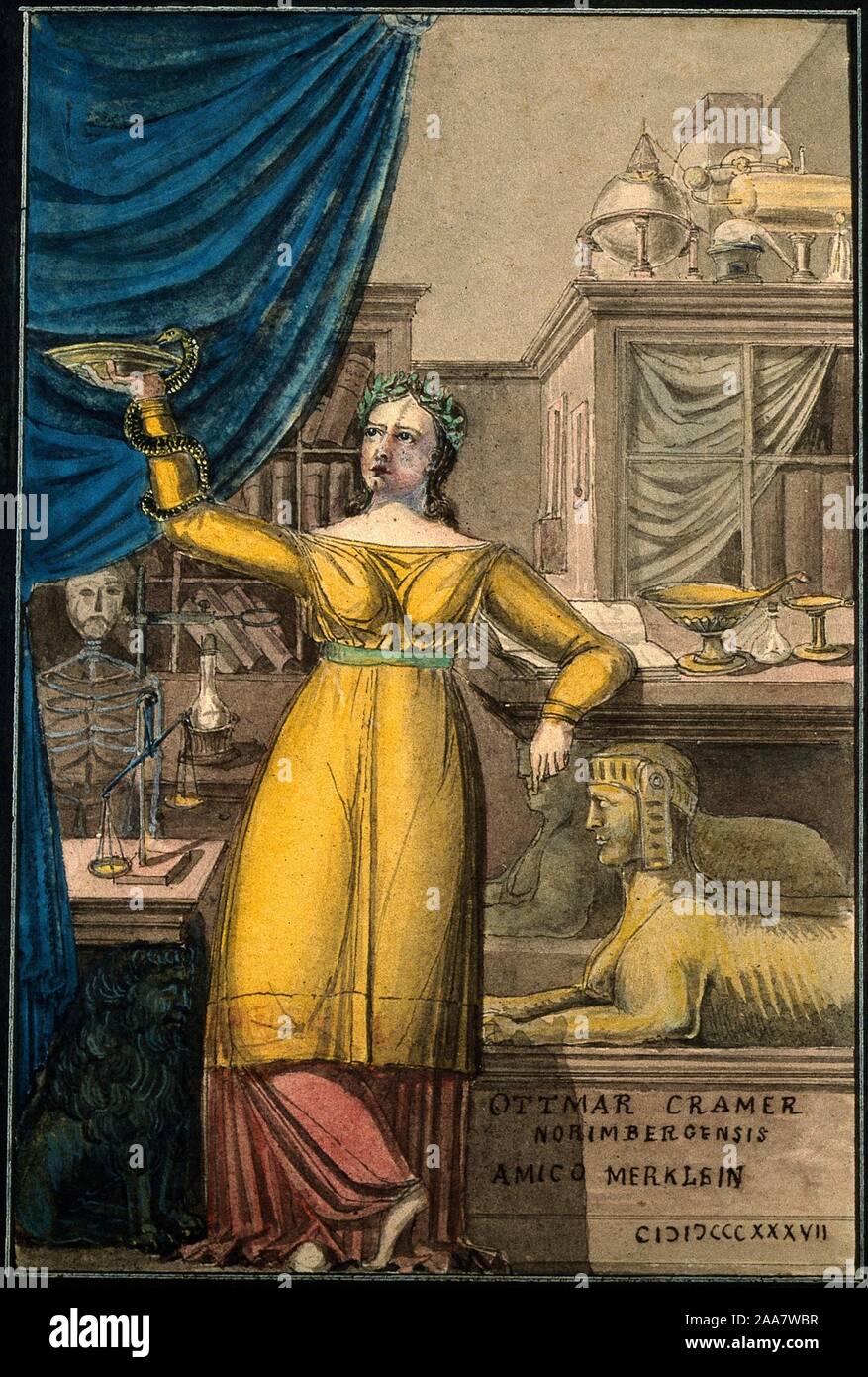 Greek goddess of health hi-res stock photography and images - Alamy