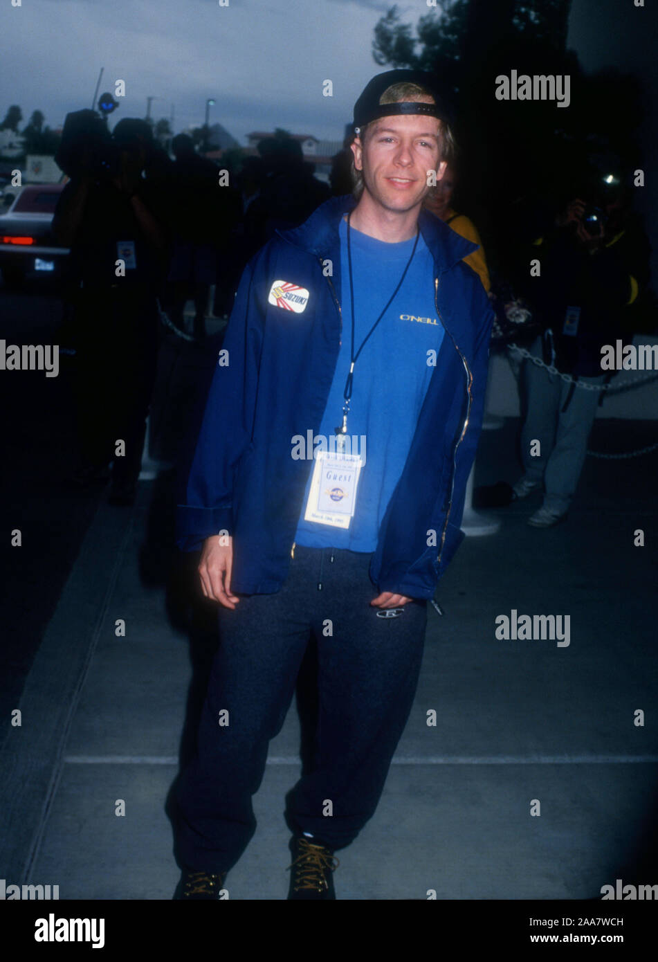 Las Vegas, Nevada, USA 10th March 1995 Comedian David Spade attends the ...