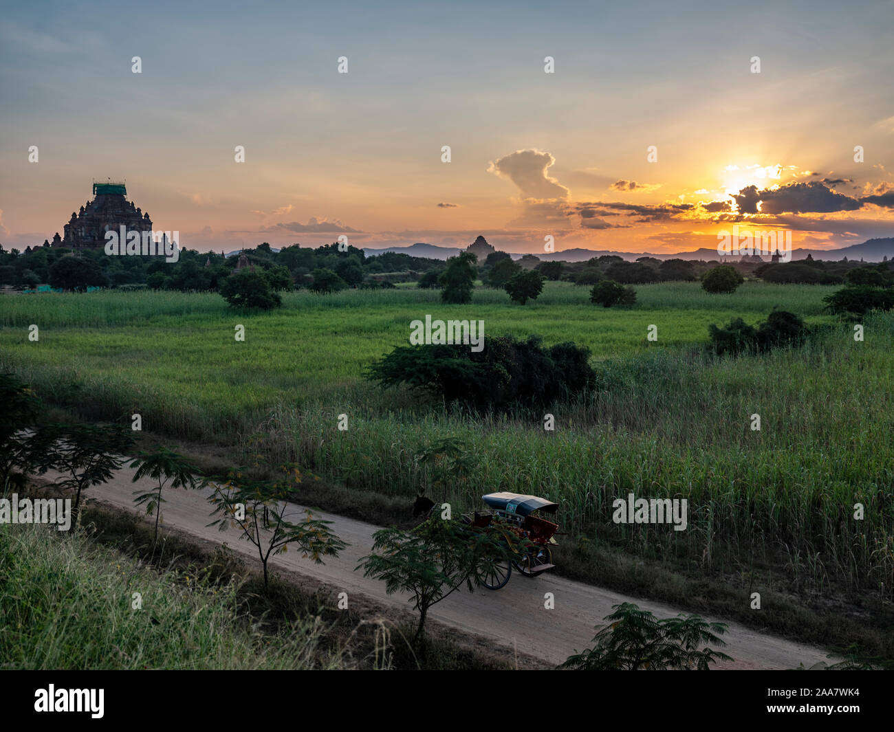 Flat rice plains hi-res stock photography and images - Alamy