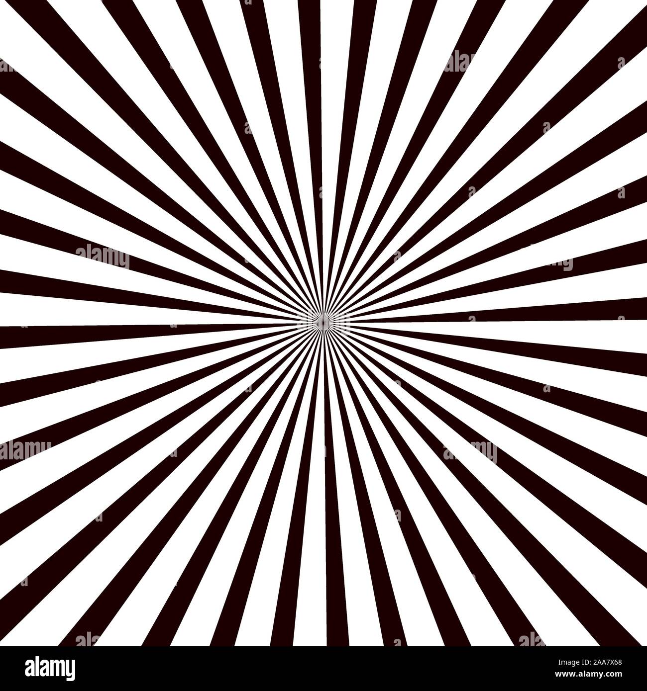 Sunburst background. Black background with radial lines for retro ...