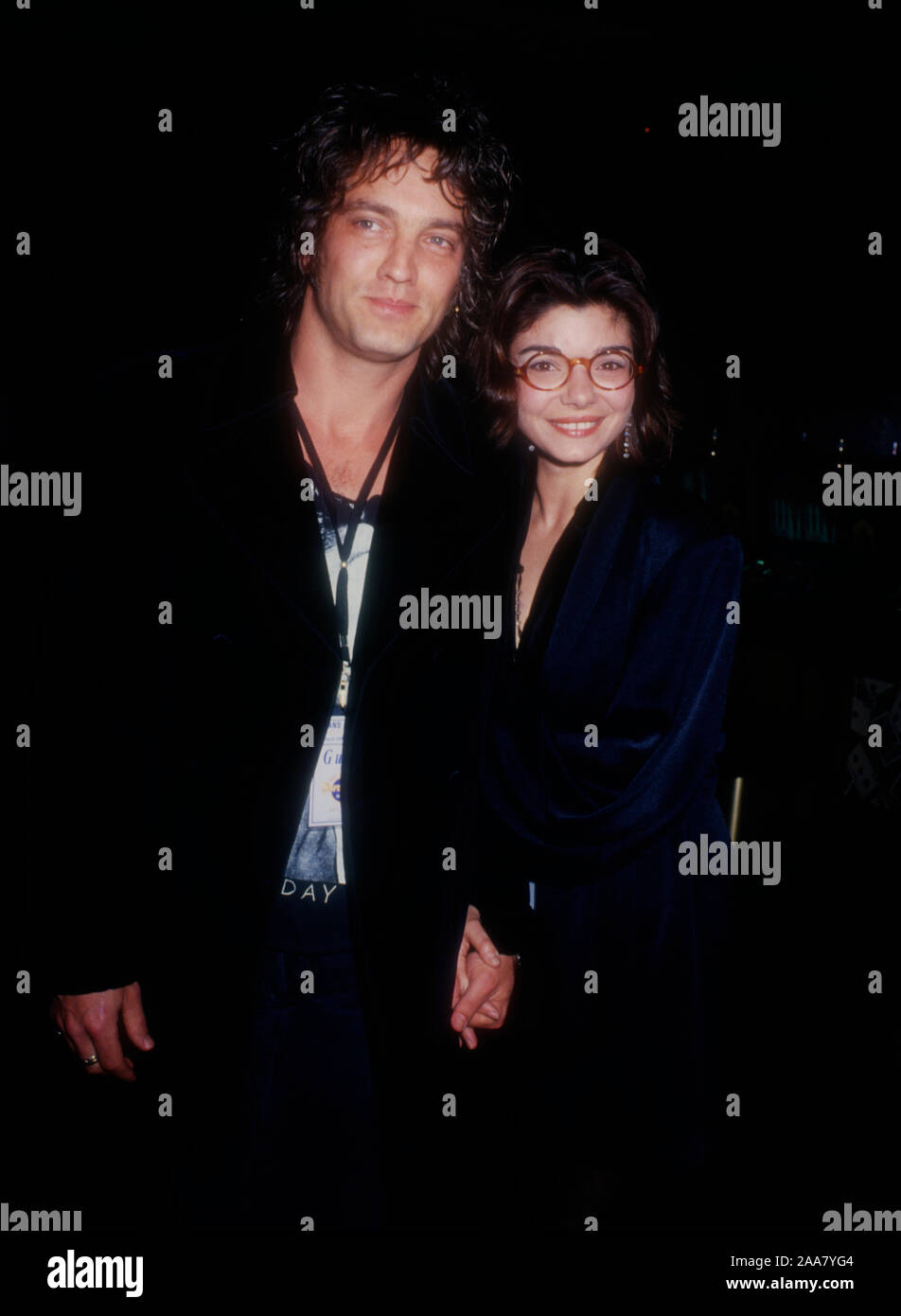 Las Vegas, Nevada, USA 10th March 1995 Actor Cameron Dye and actress ...