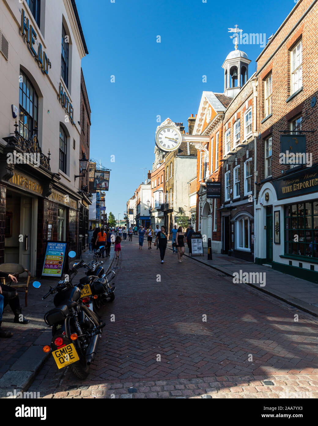 Rochester kent high street hi-res stock photography and images - Alamy