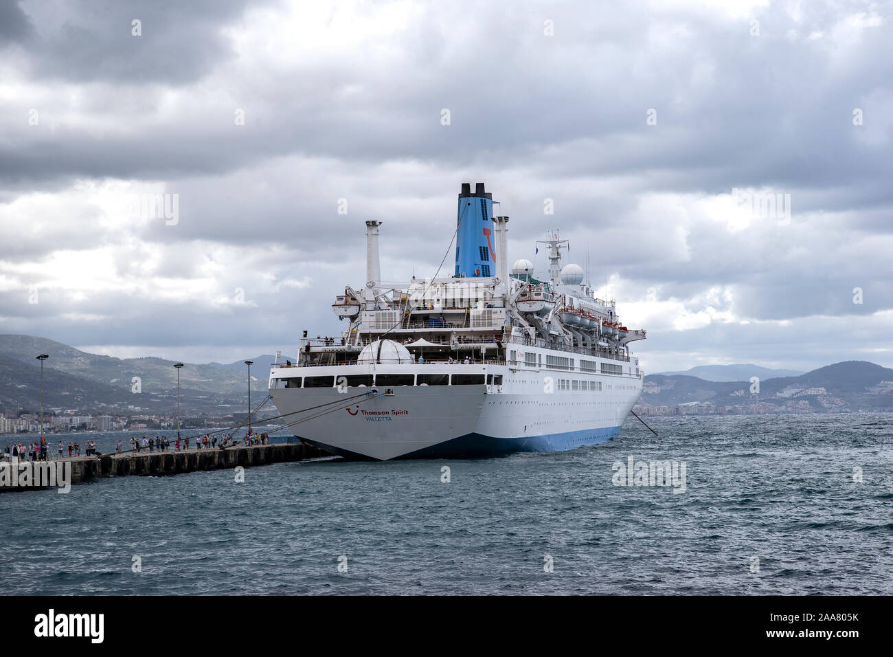 The Cruise liner Thomson Spirit later rebranded Marella Spirit by TUI ...