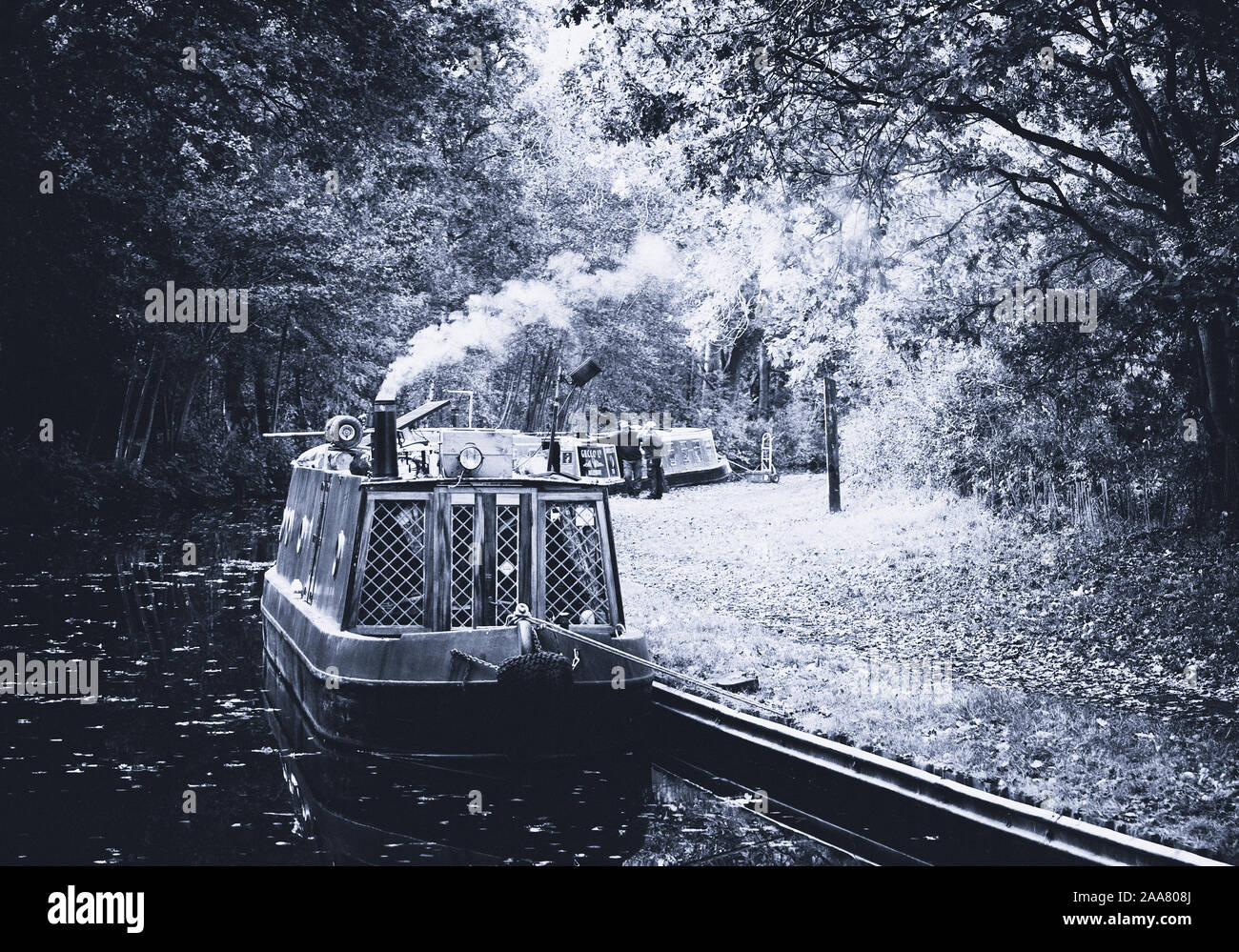Fire barge boat hi-res stock photography and images - Alamy