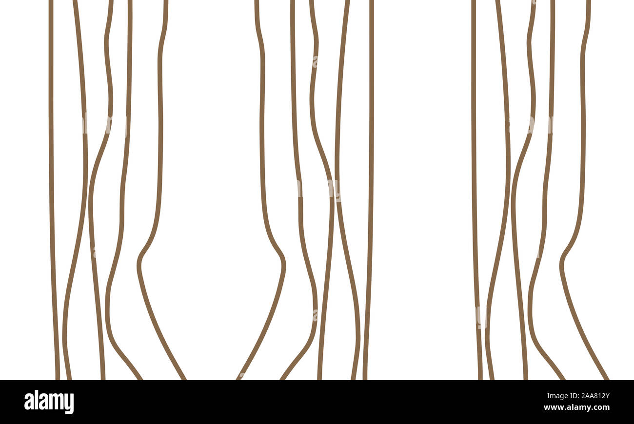 Abstract Tree Growth Line Seamless Pattern Stock Photo - Alamy