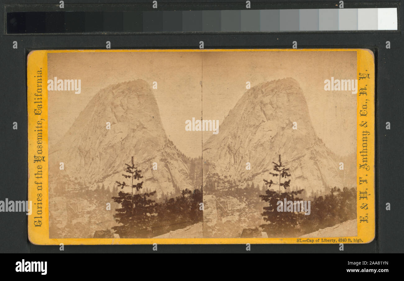 by E. & H. T. Anthony & Co.; Cap of Liberty, 4240 ft. high Stock Photo ...