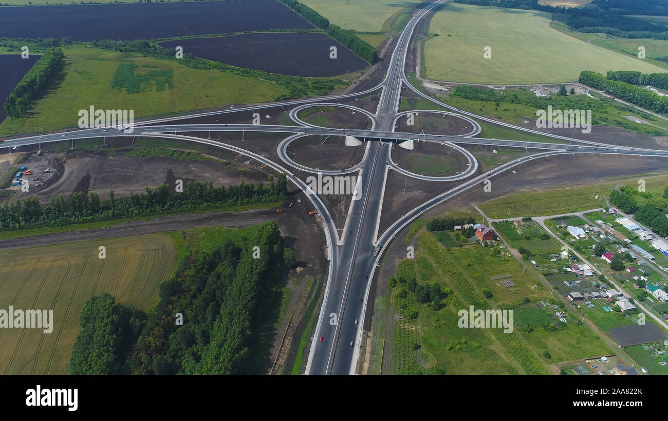 Aerial view asphalting work hi-res stock photography and images - Alamy
