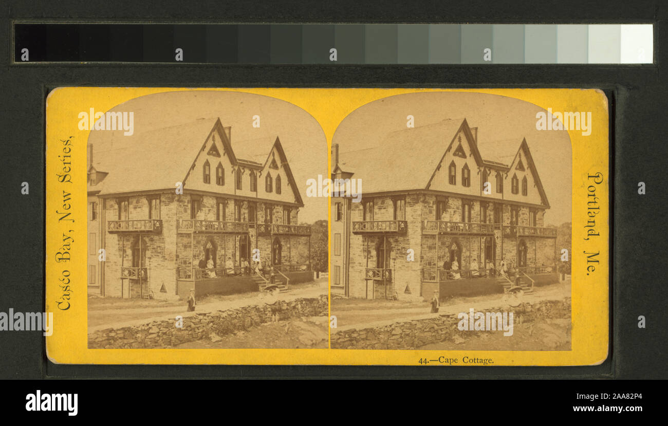 Cape cottage.; Cape cottage Stock Photo - Alamy