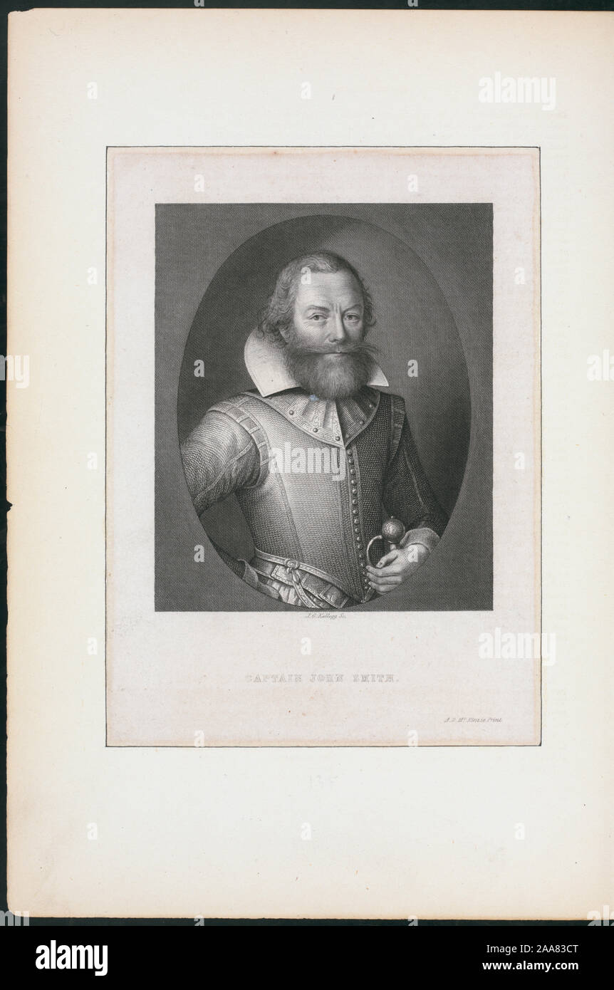 1600s portrait captain john smith hi-res stock photography and images ...