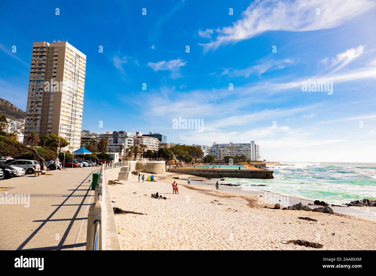 Cape Town, South Africa - October 15, 2019: View of Pavilion Public ...