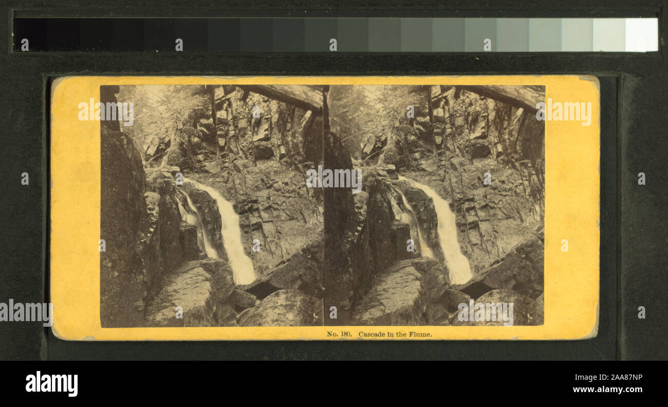 Cascade in the Flume.; Cascade in the Flume Stock Photo - Alamy