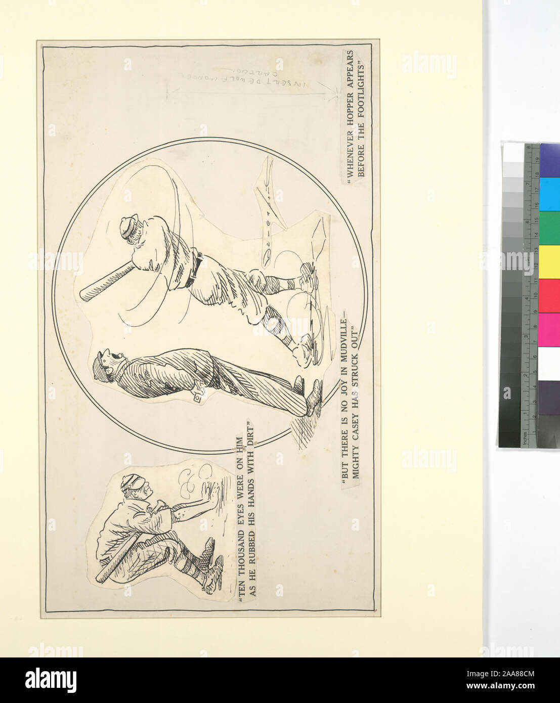 Casey at the bat; Casey at the bat Stock Photo - Alamy