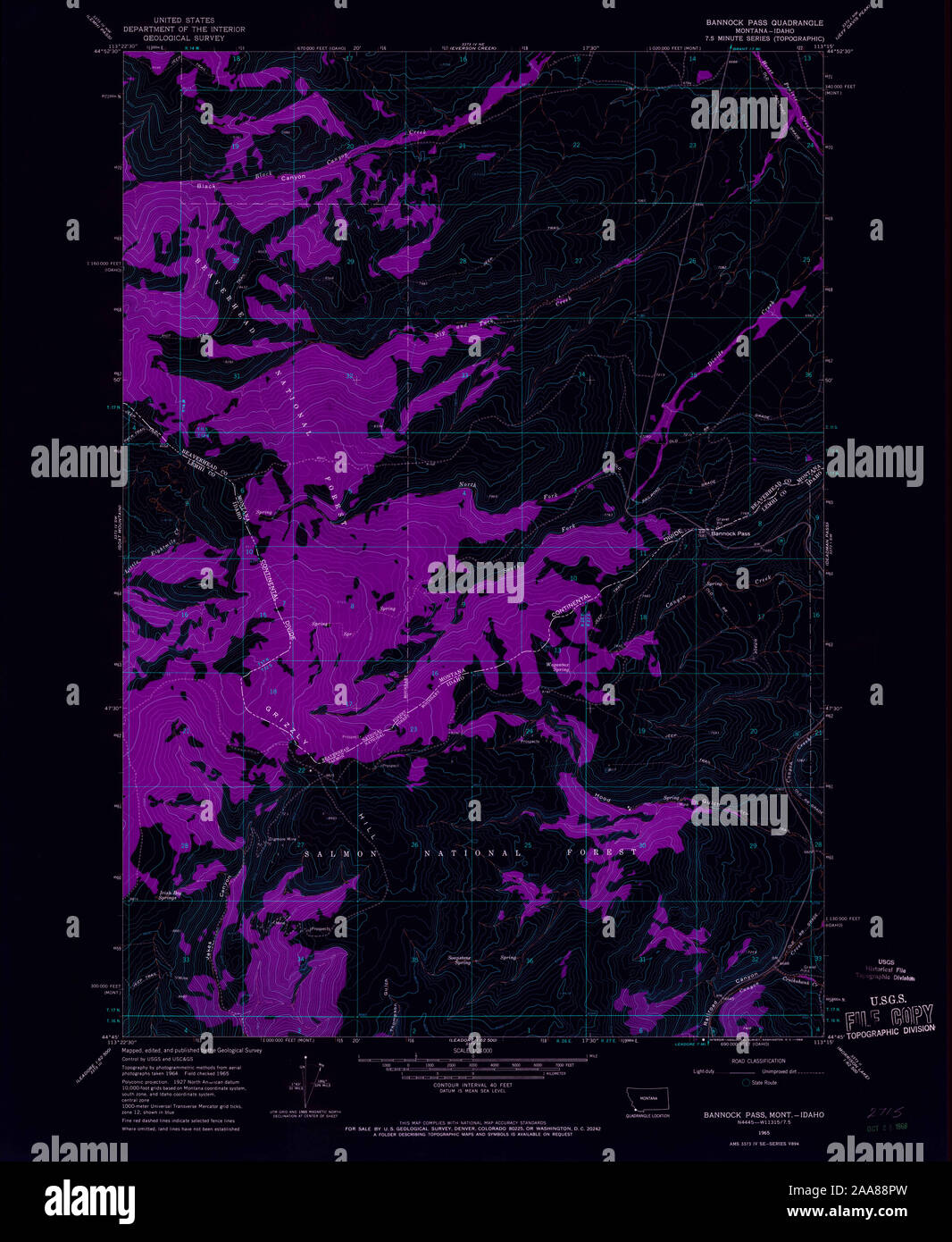Bannock pass hi-res stock photography and images - Alamy