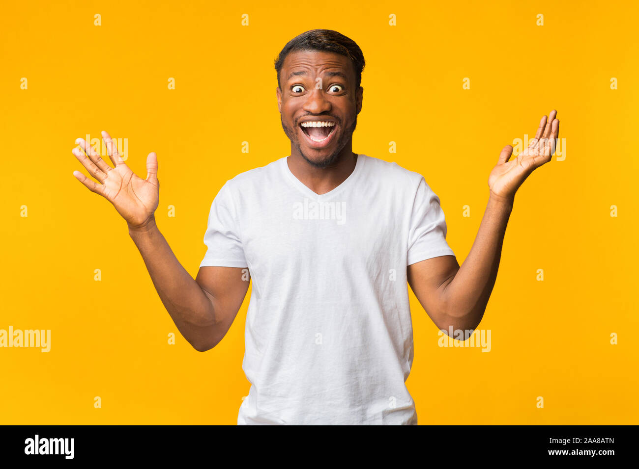 Overly Excited Person