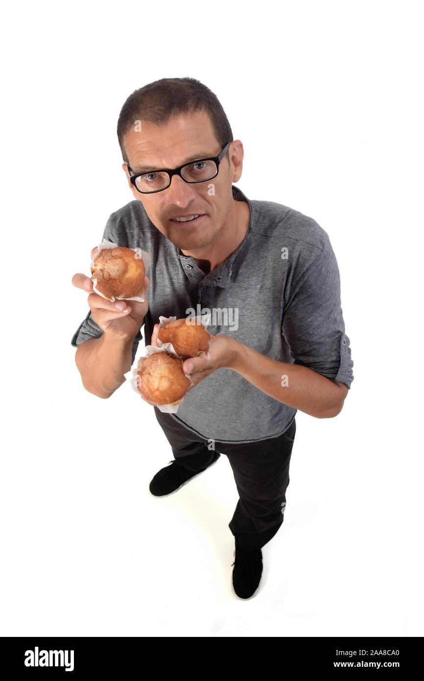 Muffin top man hi-res stock photography and images - Alamy