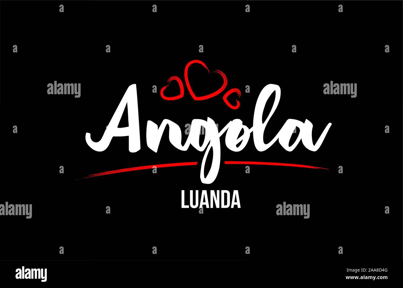 Luanda vector vectors hi-res stock photography and images - Alamy