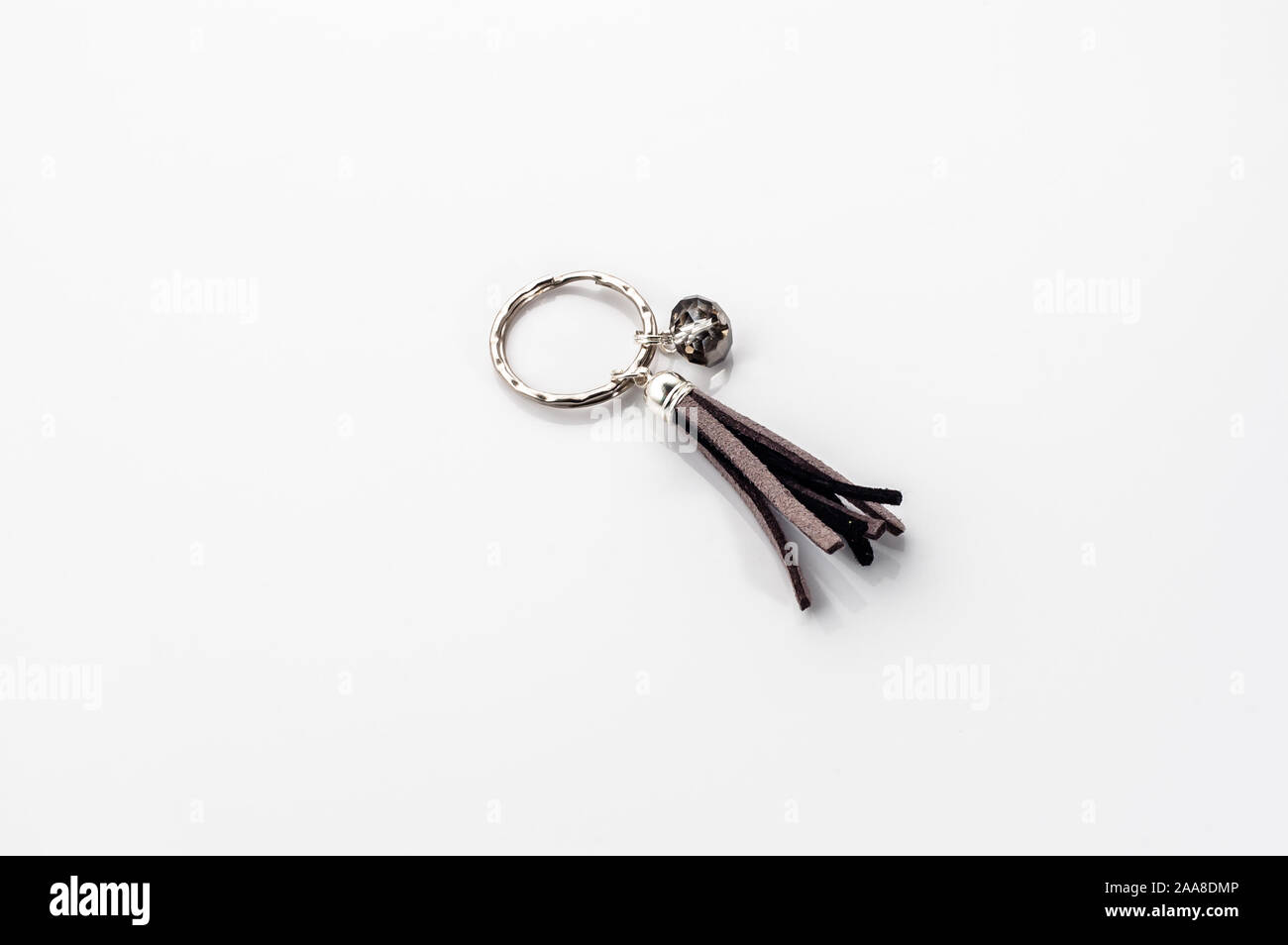 Key chain isolated on a white background Stock Photo - Alamy