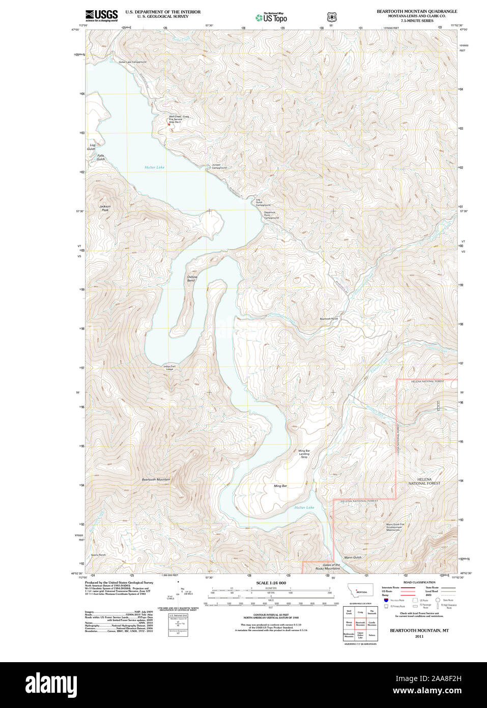 Beartooth mountain Cut Out Stock Images & Pictures - Alamy
