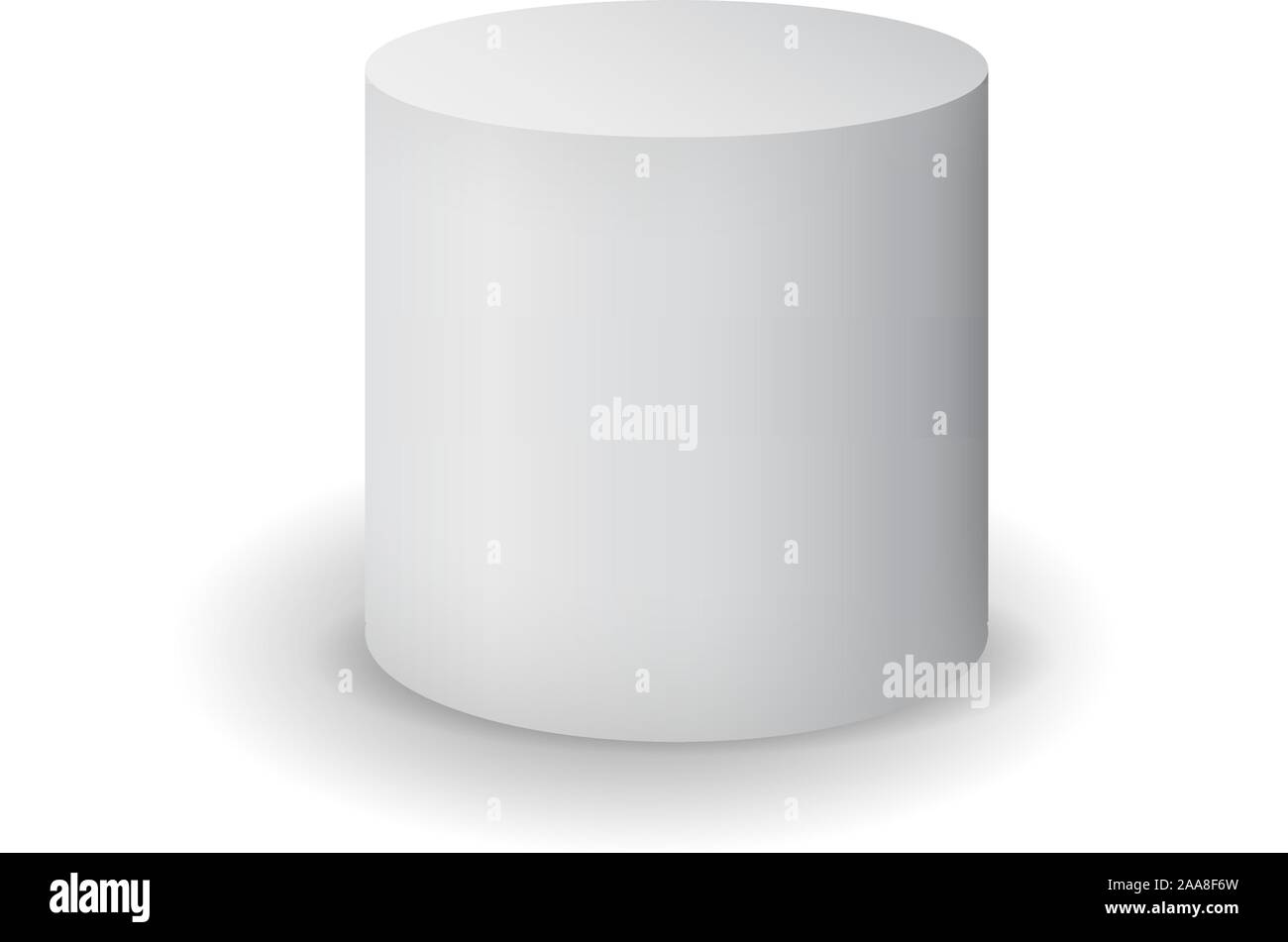 White cylinder hi-res stock photography and images - Alamy
