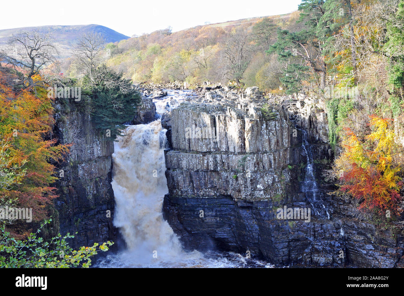 High force waterfall teesdale hi-res stock photography and images - Alamy
