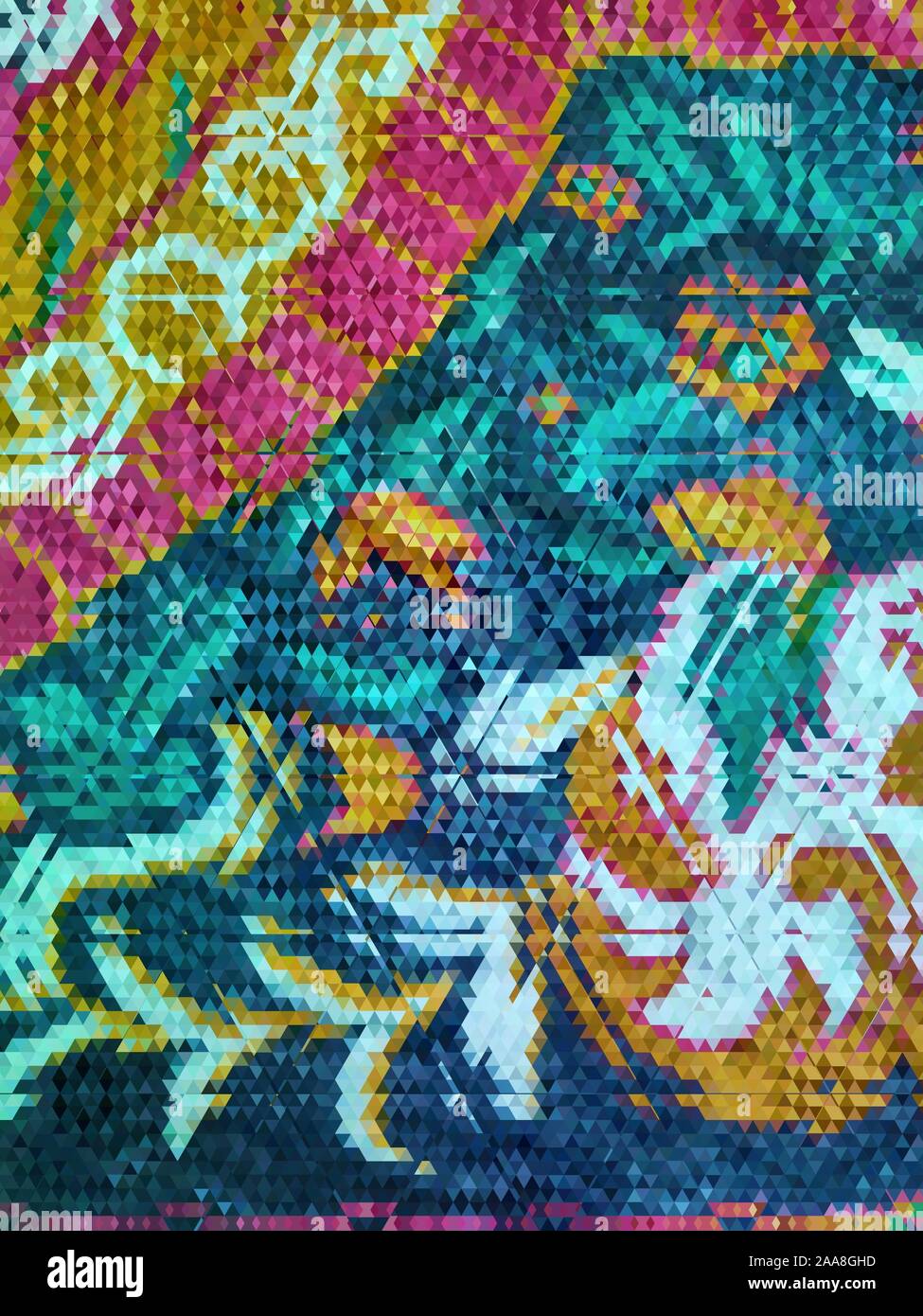 GREEN ABSTRACT PATTERNS AN BACKGROUND Stock Photo - Alamy