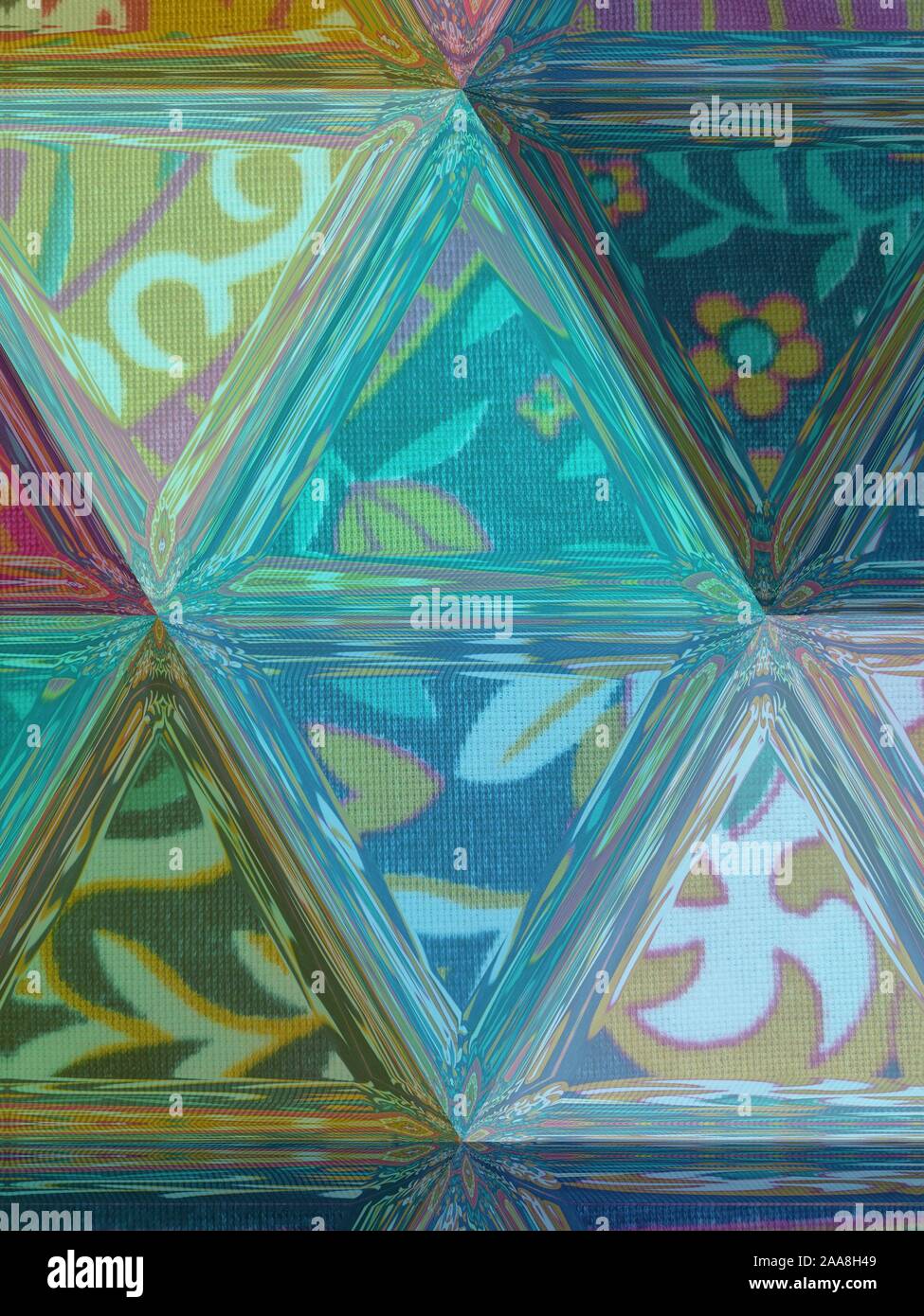 GREEN ABSTRACT PATTERNS AN BACKGROUND Stock Photo - Alamy