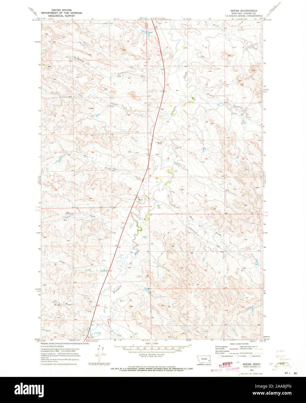 Map of beebe hi-res stock photography and images - Alamy