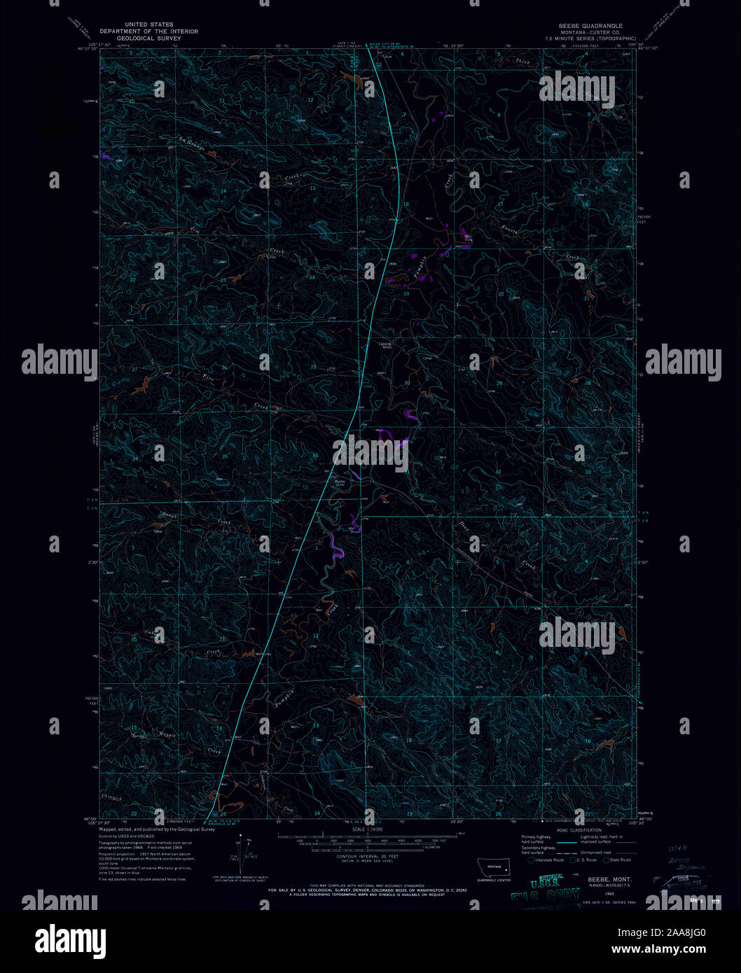 Map of beebe hi-res stock photography and images - Alamy