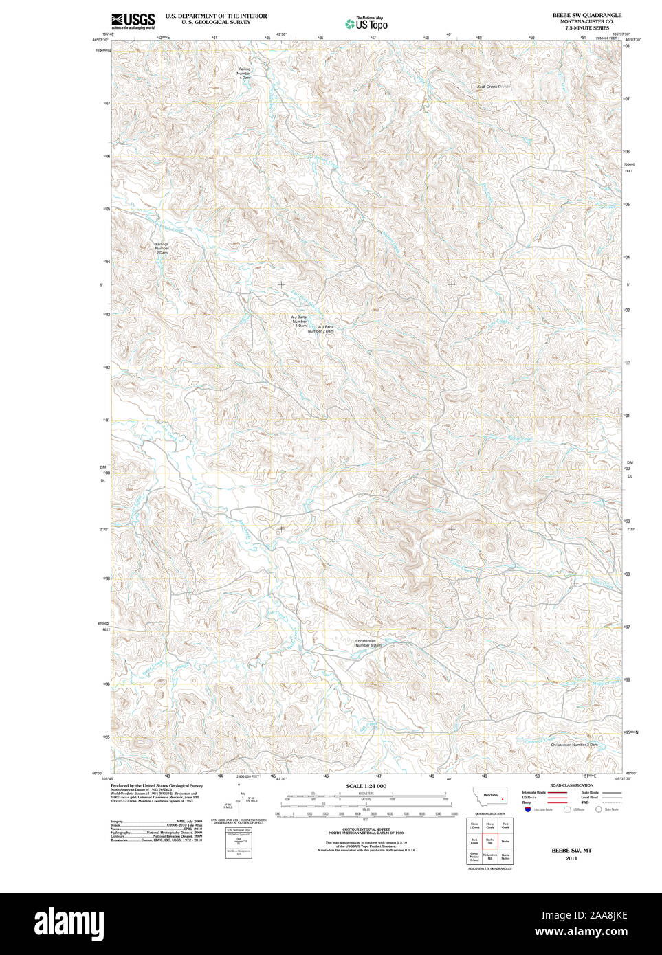 Map of beebe hi-res stock photography and images - Alamy