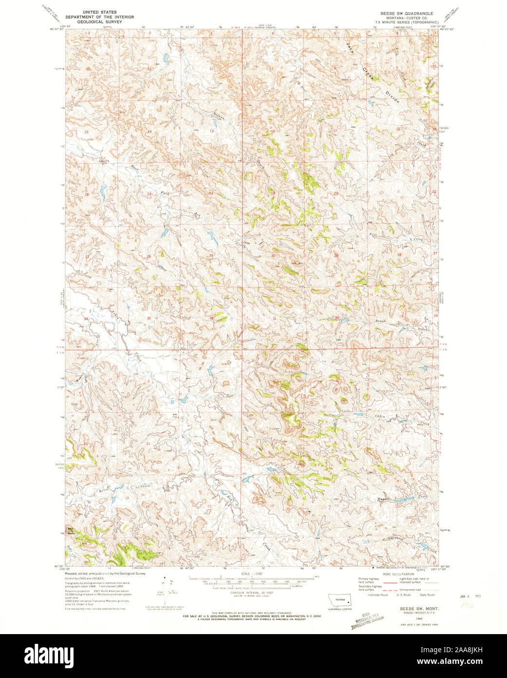 Map of beebe hi-res stock photography and images - Alamy